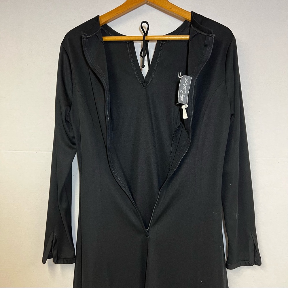 Vintage Edith Flagg California Classic Shift Dress Bl… - Gem